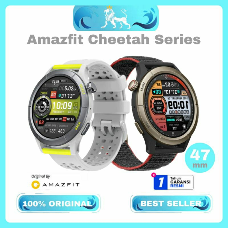 Jual Amazfit Cheetah (Round) & Amazfit Cheetah Pro Smartwatch Amoled ...