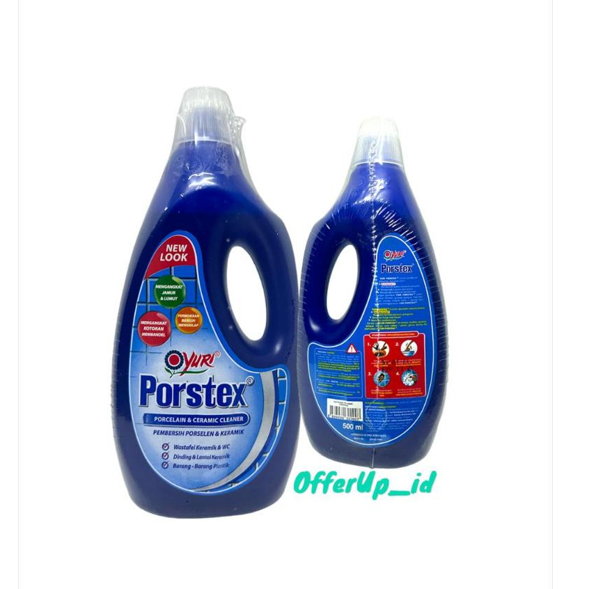 Jual Pembersih Porselen dan Keramik Yuri Porstex Ungu Biru 500ml ...