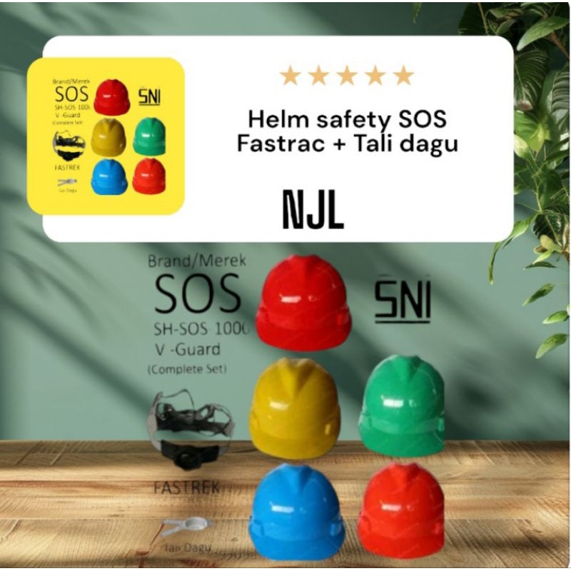 Jual Helm safety sos fastrac | Shopee Indonesia