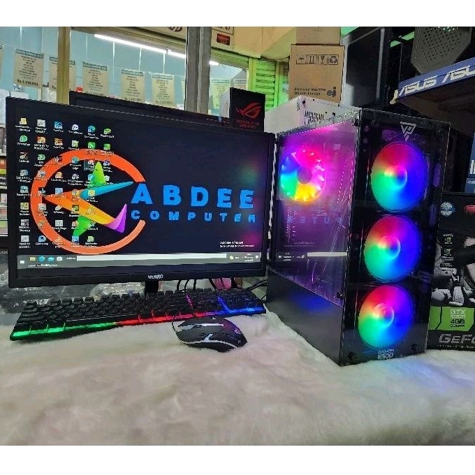 Jual Pc Gaming Fullset Core i7 Ram 16 Gb Vga 2 Gb Led Monitor 22 in ...