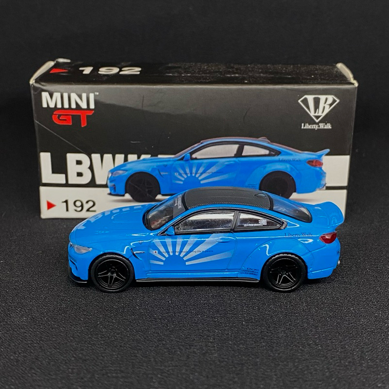 Jual Mini GT BMW M4 LBWK 192 Baby Blue | Shopee Indonesia