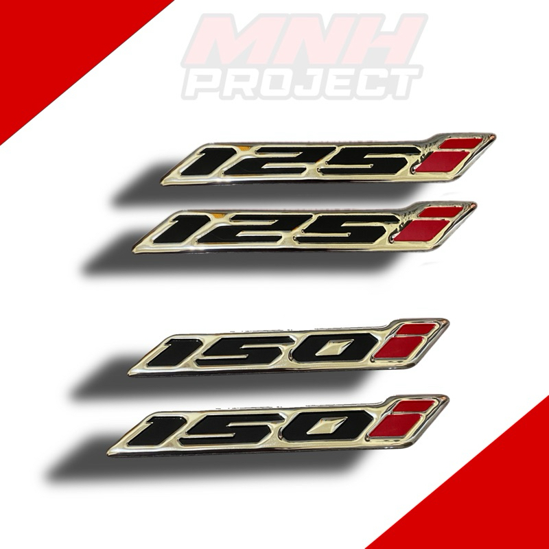 Jual 2 PCS EMBLEM 125i 150i STICKER LOGO TIMBUL MOTOR VARIO 125i 150i ...