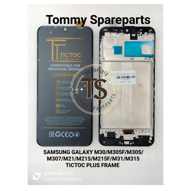 Jual LCD TOUCHSCREEN+FRAME SAMSUNG GALAXY M30 M21 M30S M305 M215 M307 ...