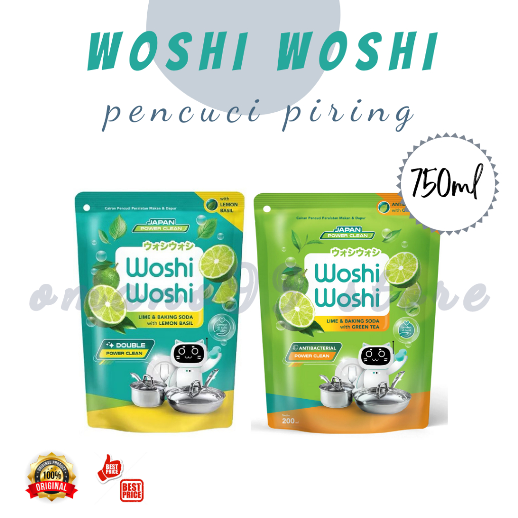 Jual Woshi Woshi Sabun Cuci Piring 600 ML | Shopee Indonesia