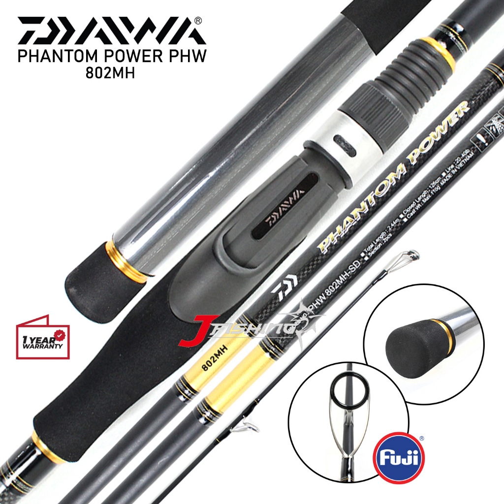 Jual Joran DAIWA PHANTOM POWER 2022 | 602MHS 662MHS 702MHS 802MHS 902MHS 1002MHS | Shore Jig ...