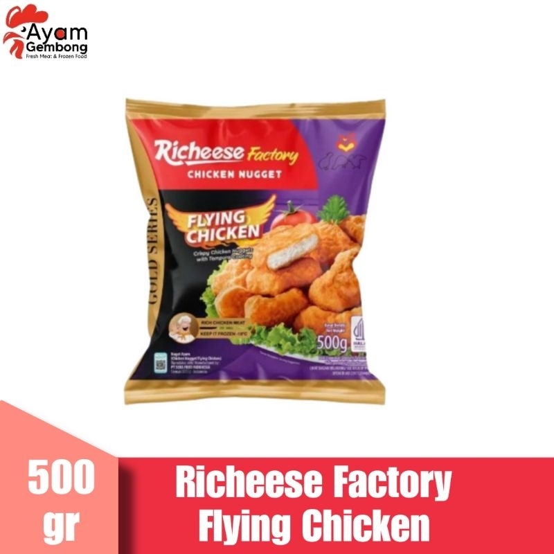 Jual RICHEESE FACTORY FLYING CHICKEN 500GR | Shopee Indonesia