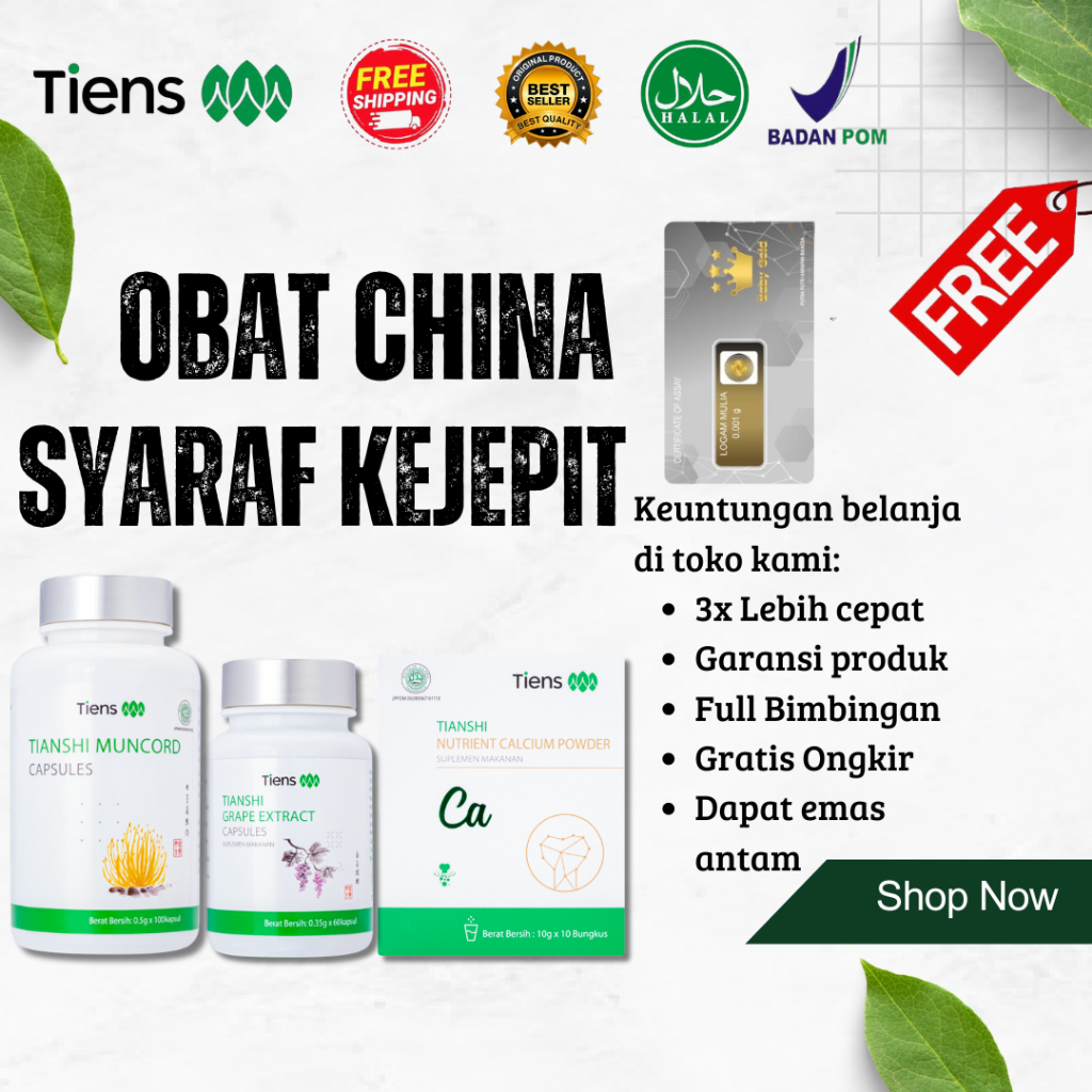 Jual VITO FARMASI HERBAL CHINA SYARAF KEJEPIT - SUSU MONGOL - EKSTRACT ...