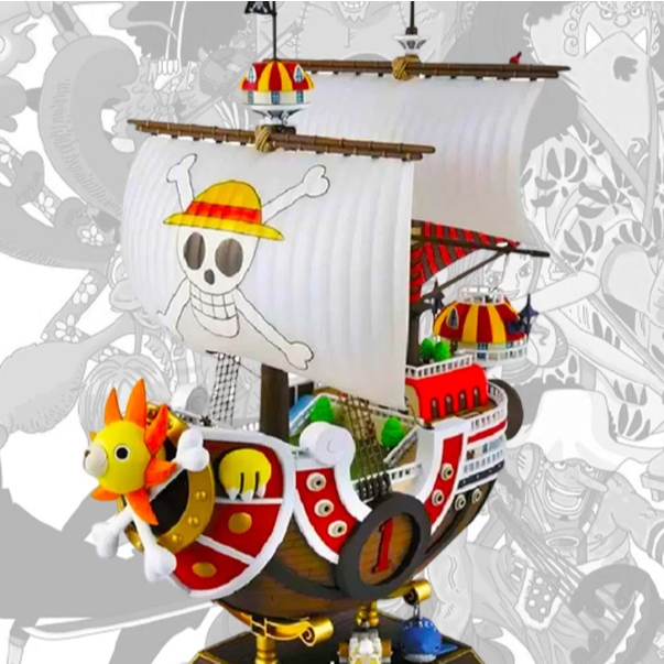 Jual Miniatur Kapal One Piece Thousand Sunny Figure Ship Bajak Laut ...