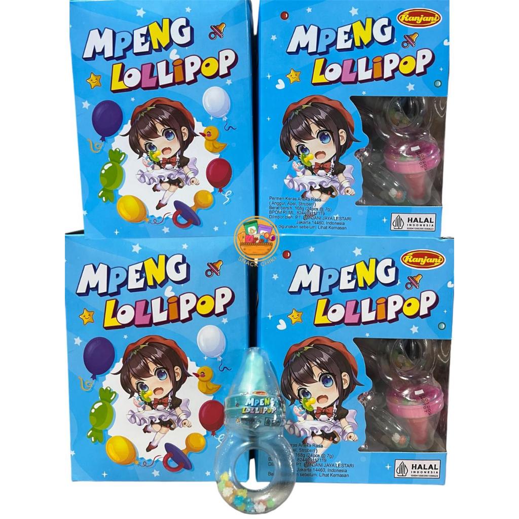 Jual PERMEN MPENG LOLLIPOP box isi 24 pcs | Shopee Indonesia