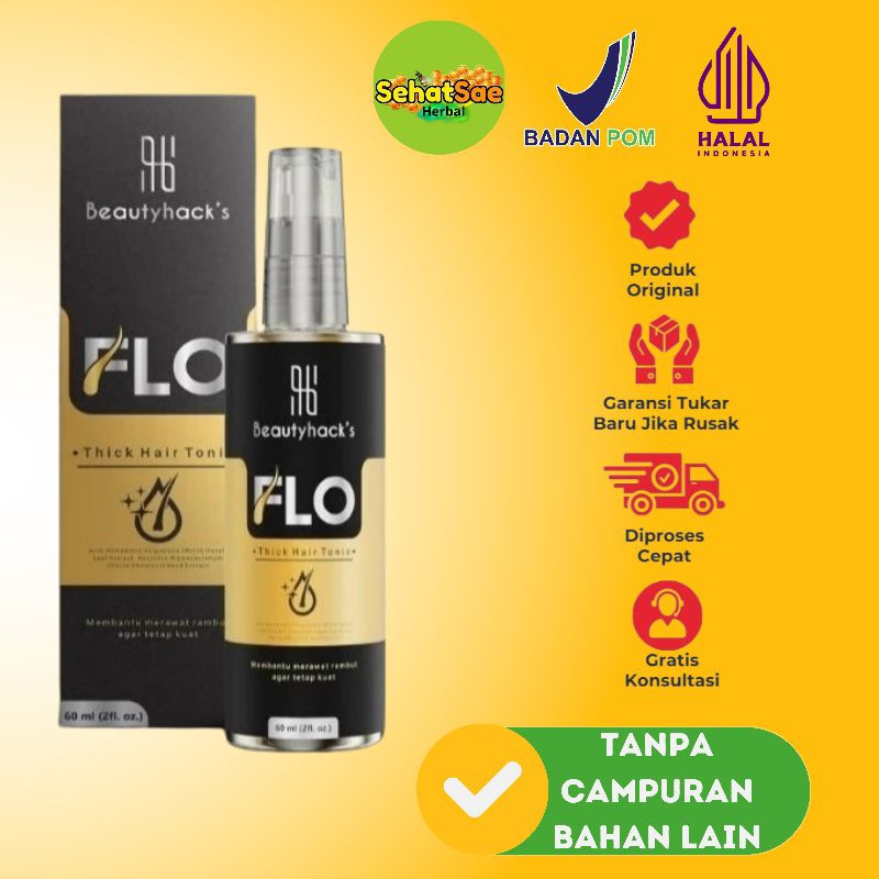 Jual PENUMBUH RAMBUT KEBOTAKAN DINI FLO HAIR TONIC | Shopee Indonesia