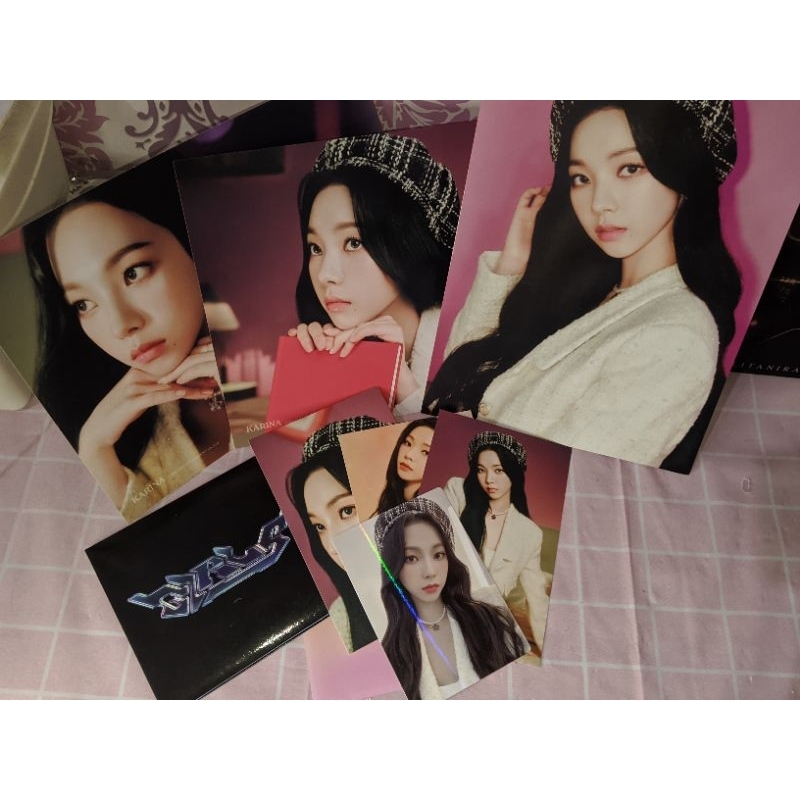Jual OFFICIAL AESPA KARINA POSTCARD SET | Shopee Indonesia