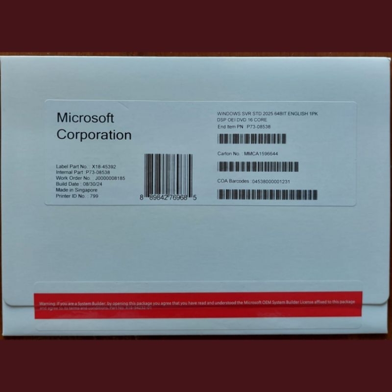 Jual Windows Server 2025 Std / Windows Server 2025 Standard free Logo ...