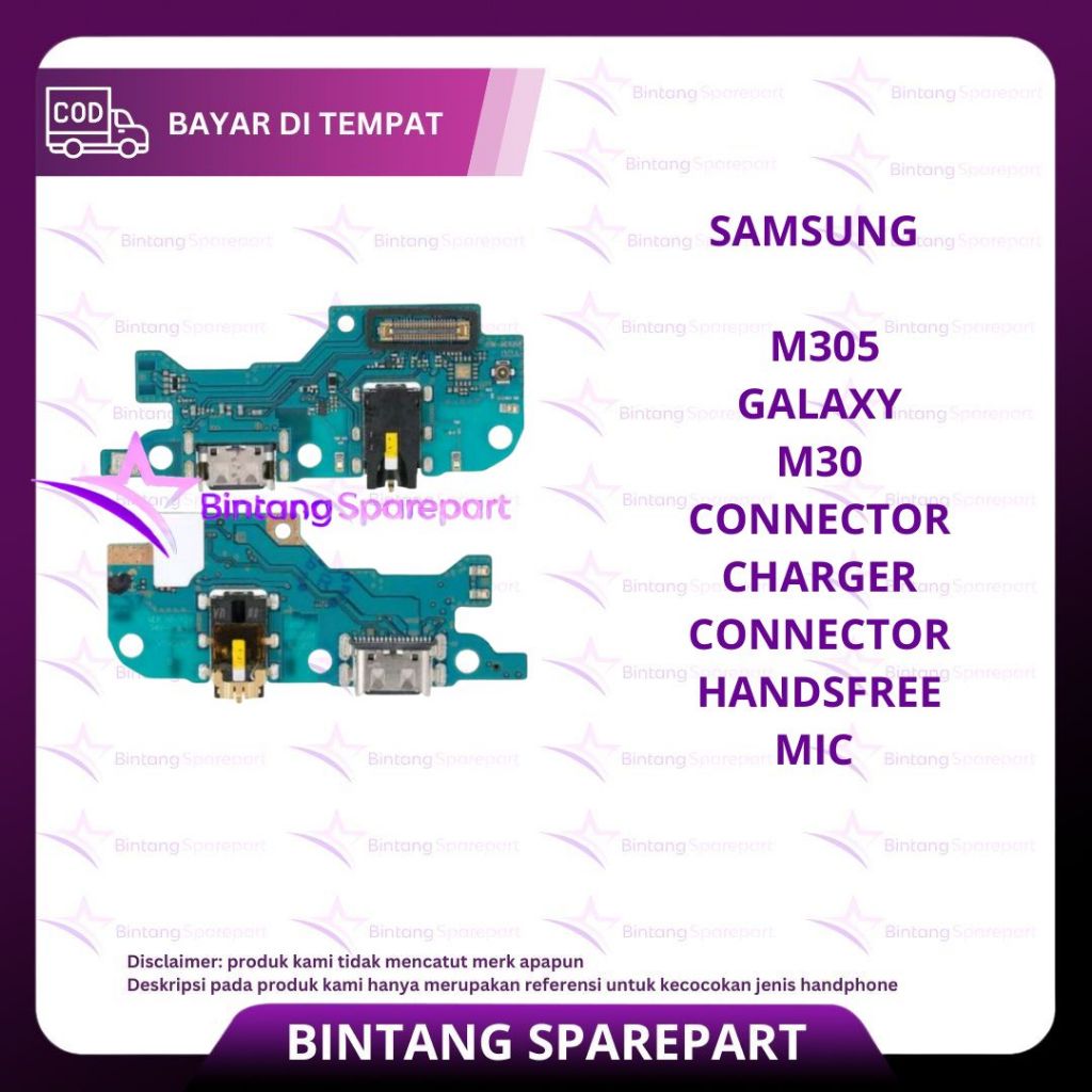 Jual FLEXIBEL SAMSUNG M305 + CONNECTOR CHARGER + CONNECTOR HANDSFREE ...