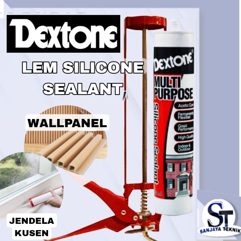 Jual PAKET TEMBAKAN + Lem Dextone Silicon Sealant 300Ml | Shopee Indonesia
