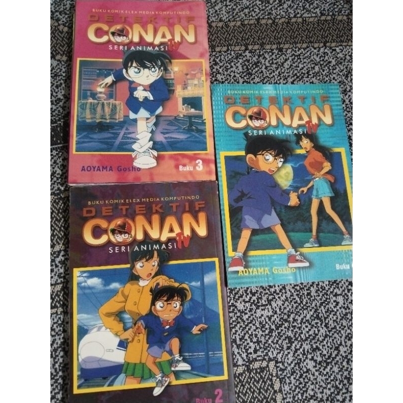 Jual PL Komik Detektif Conan Seri Animasi TV (BERWARNA) | Shopee Indonesia