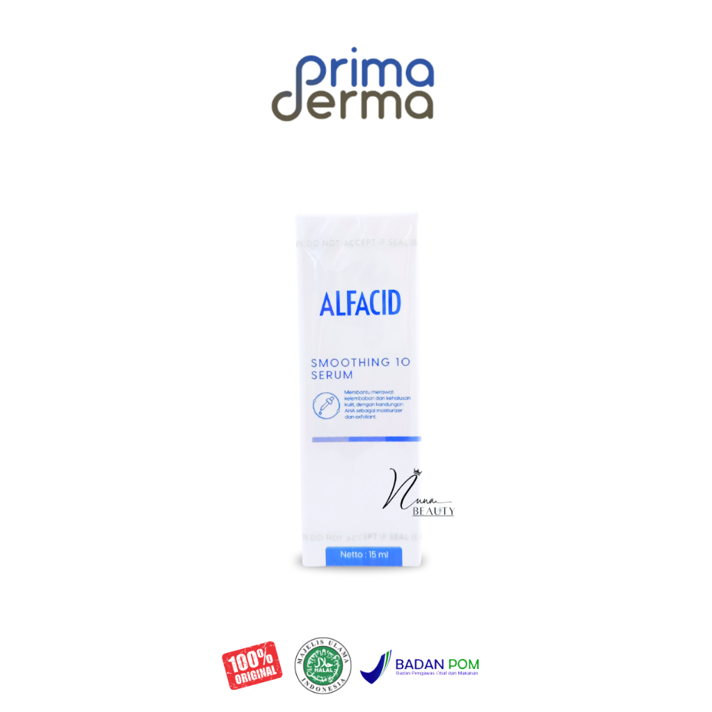 Jual PRIMADERMA ALFACID SMOOTHING 10 SERUM | Shopee Indonesia