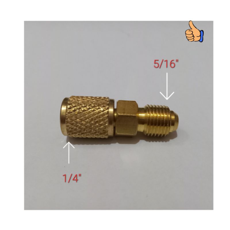 Jual ADAPTER QC R22 (UNTUK R-410a KE R-22) | Shopee Indonesia
