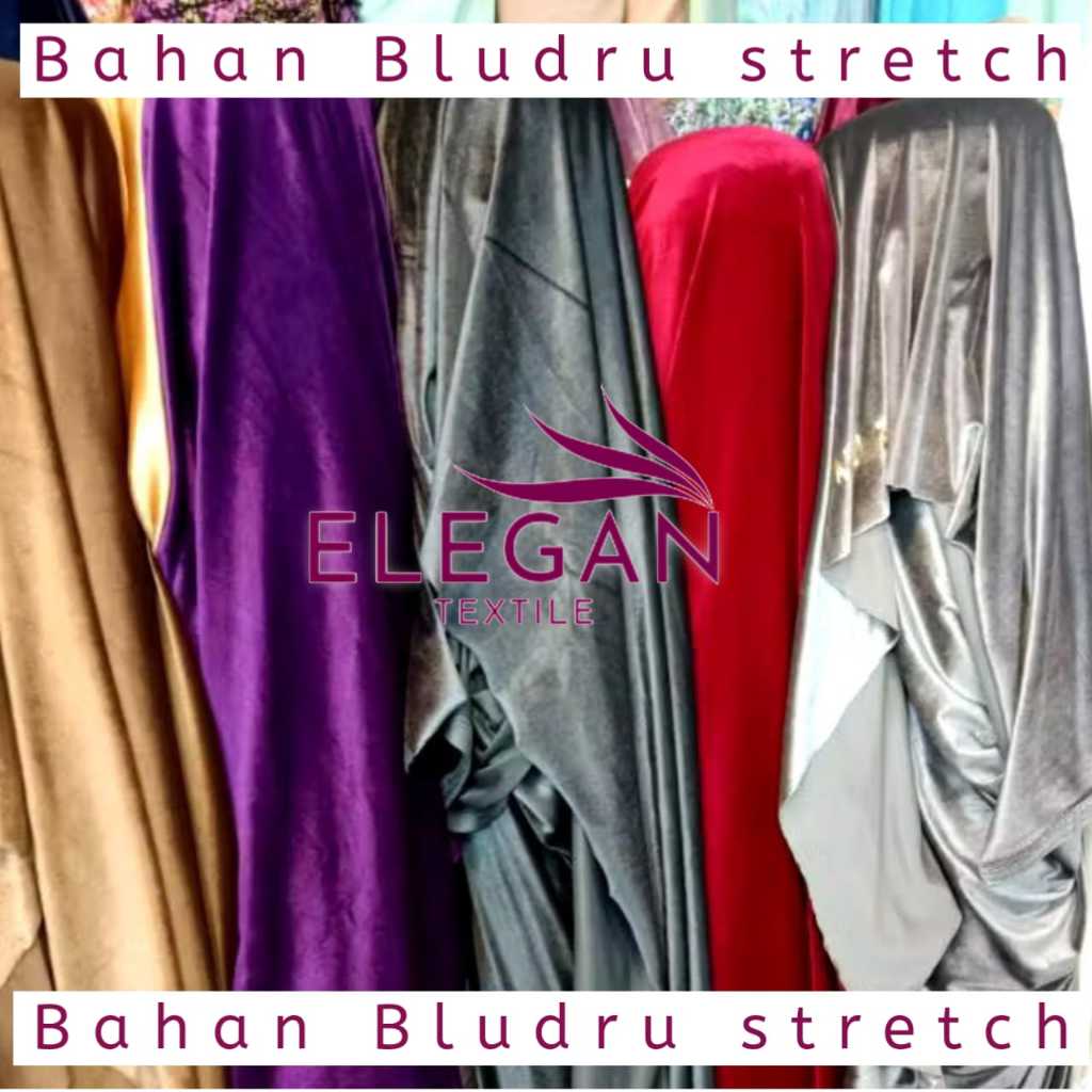 Jual Kain Bludru Velvet Super STRETCH PREMIUM Bahan Bludru Bahan Bludru ...