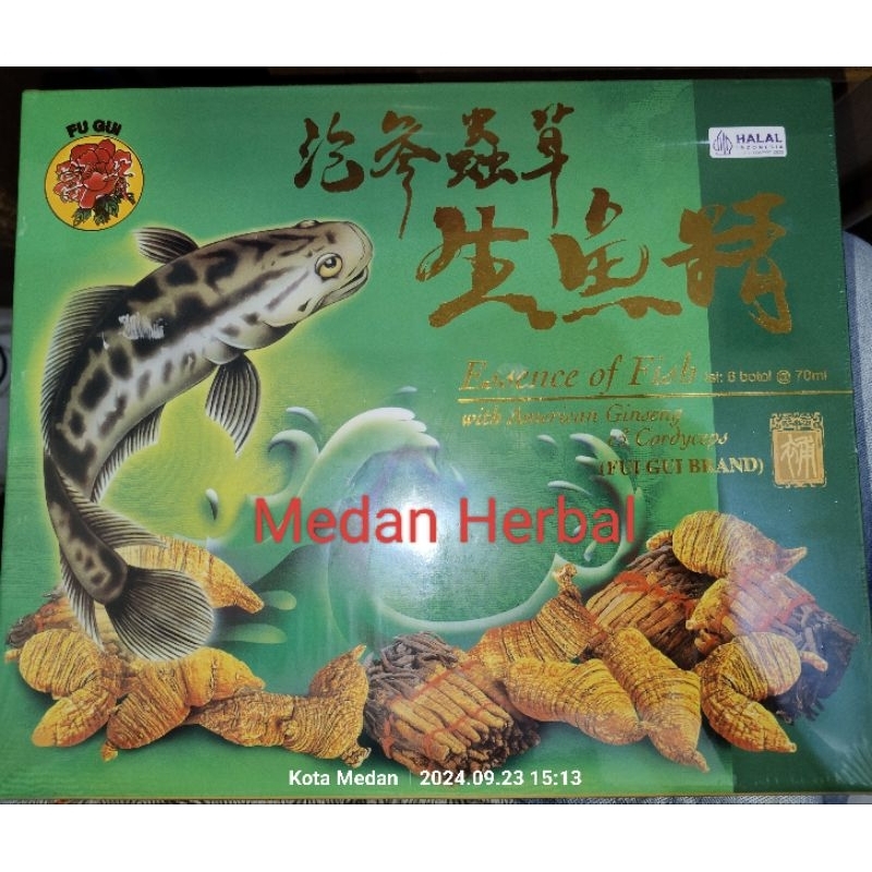 Jual Fu Gui Essence of Fish with American Ginseng and Cordyceps (PATI ...