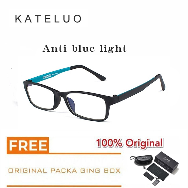 Jual Kateluo Import Kaca Bingkai Anti-Radiasi Komputer Resistant Anti Laser Lens 1302 | Shopee ...