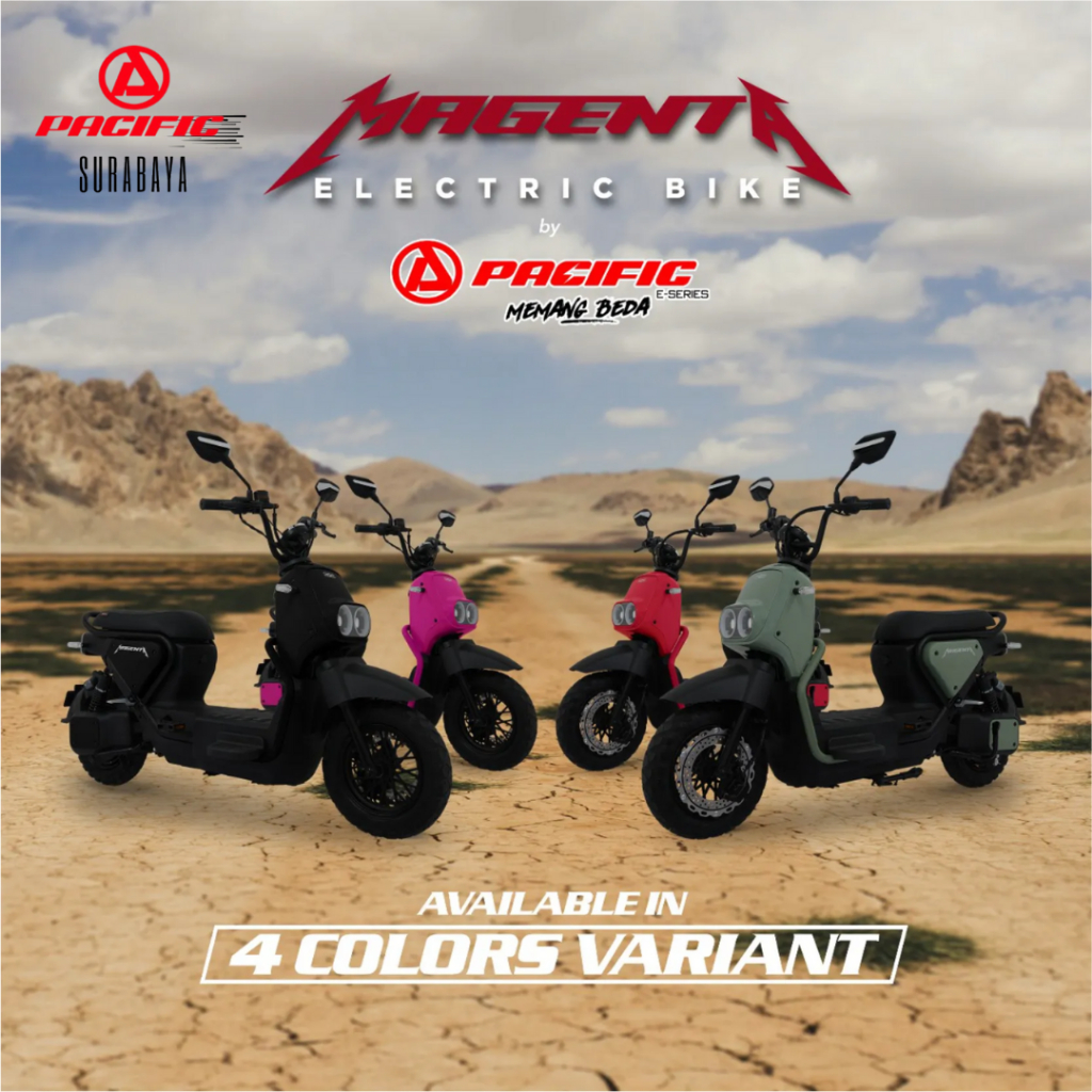 Jual Sepeda Listrik Pacific Magenta Power 650W Rem Cakram Murah ...