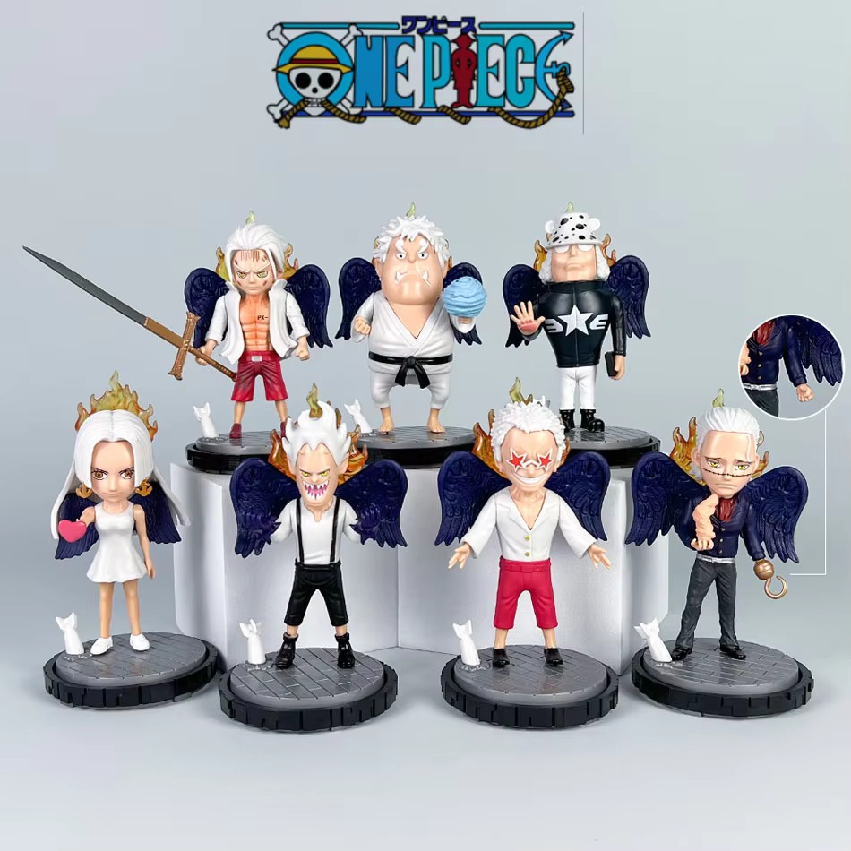 Jual action figure one piece seraphim chibi set isi 7 | Shopee Indonesia