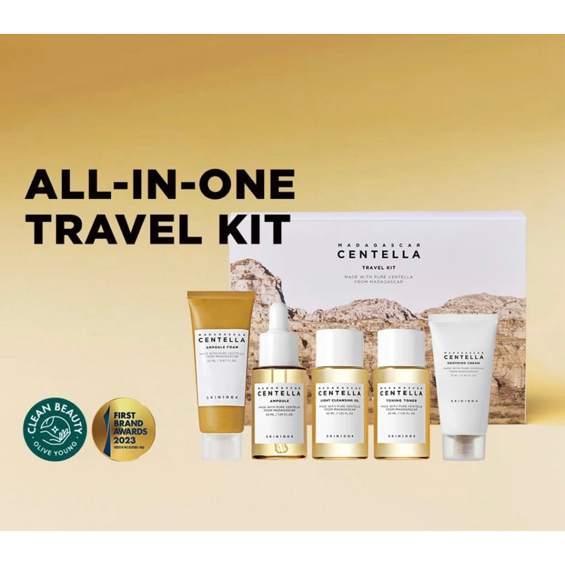 Jual SKIN1004 Madagascar Centella Travel Kit 5 Types (WITH BOX ...