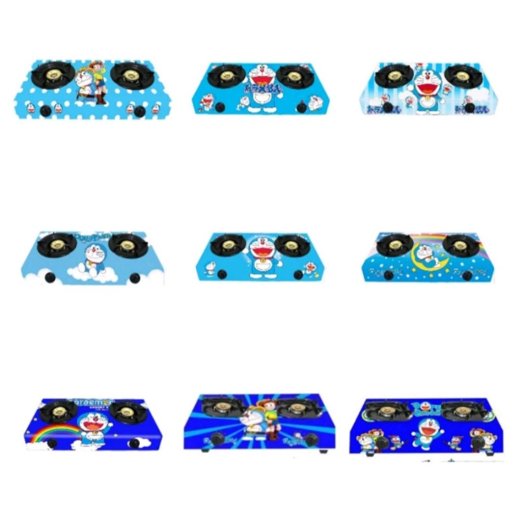 Jual STIKER KOMPOR 2 TUNGKU KERAKTER DORAEMON,MIKIMOS,DAN MINI POOH ...