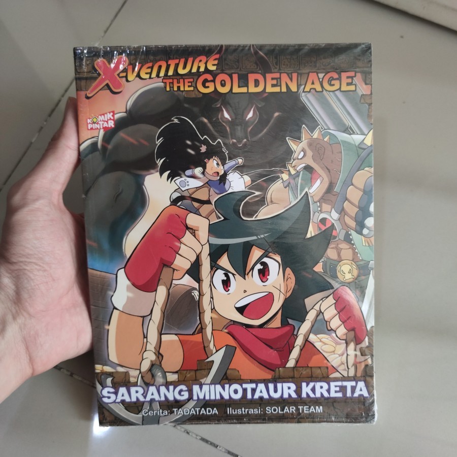 Jual BARU ORIGINAL - Buku Komik X-Venture The Golden Age - Sarang Minotaur Kreta - Comic ...