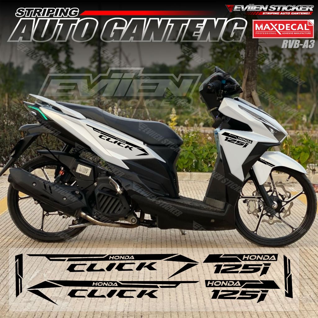 Jual STRIPING MOTOR VARIO LED OLD 125 150 CUTTING STICKER VARIO TAHUN 2015 2016 2017 2018 ...