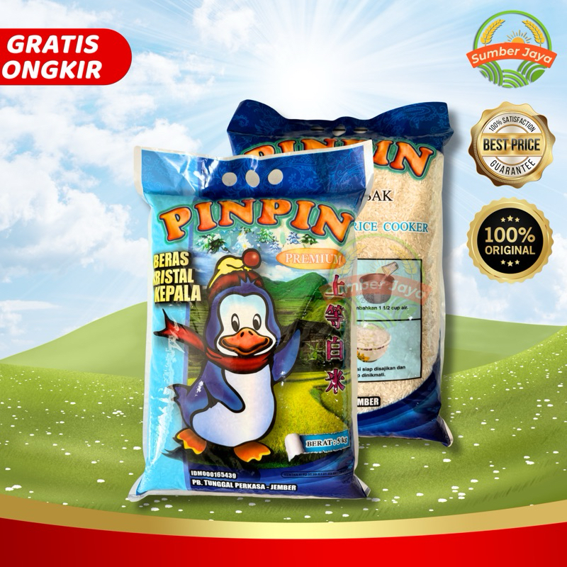 Jual Beras PINPIN Premium 5kg | Shopee Indonesia
