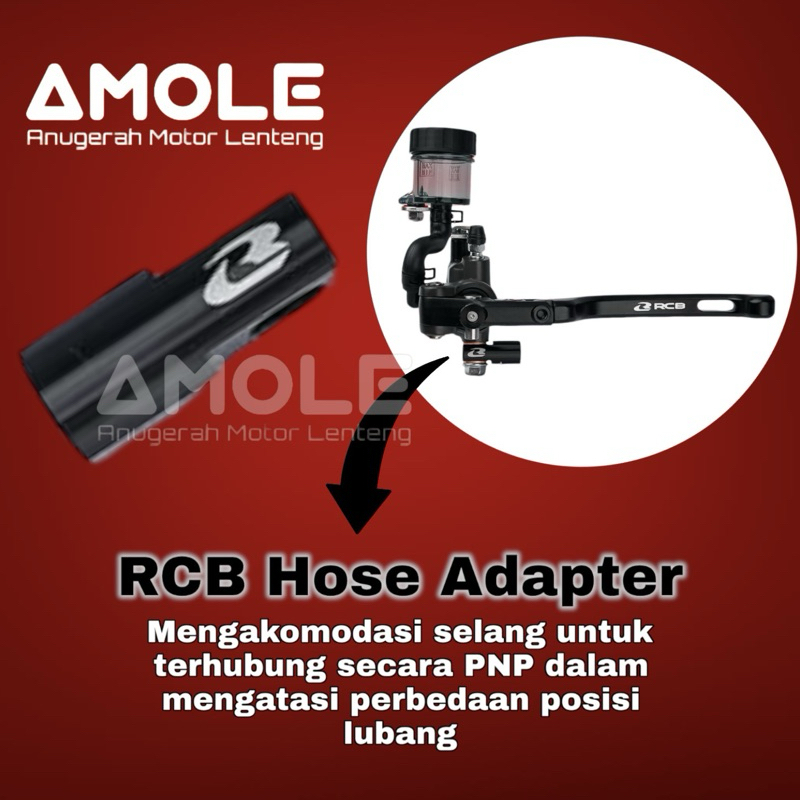 Jual Adapter Selang Rem Konektor Adaptor Master Rem RCB Universal | Shopee Indonesia