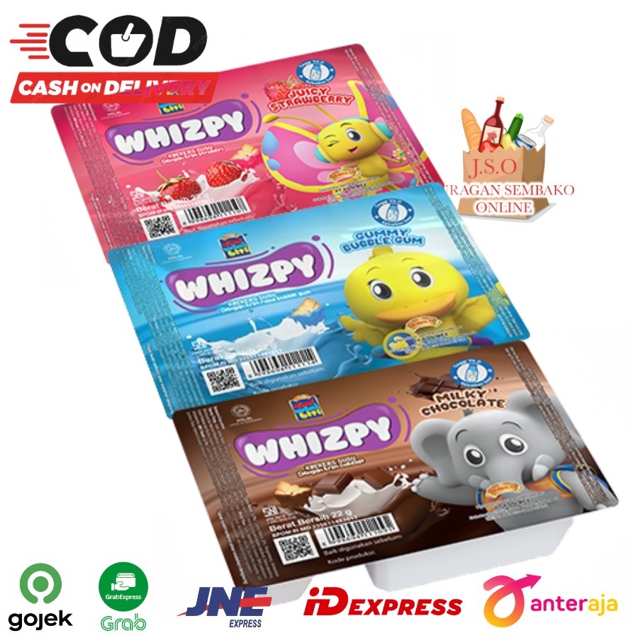 Jual [ JSO ] Tini Wini Biti Whizpy 22gr Milky Chocolate Juicy ...