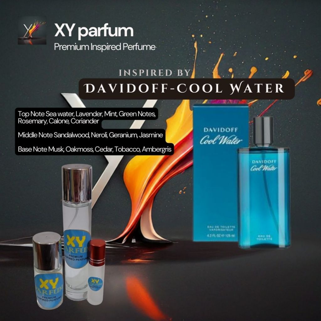 Jual [025] Parfum Pria XY Davdof Cool | Shopee Indonesia