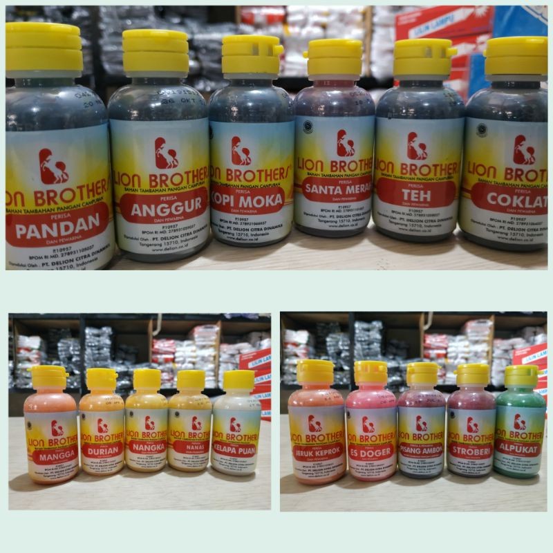 Jual Pewarna Makanan dan Kue Perisa Pasta Lion Brother 55ml | Shopee ...