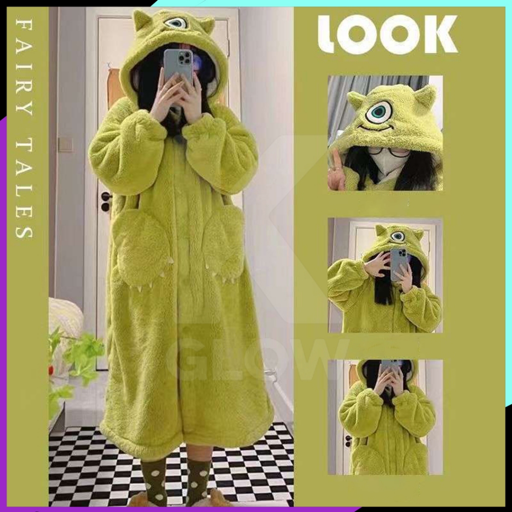 Jual BAJU TIDUR KOSTUM MIKE ONESIE DASTER PIYAMA KIGURUMI | Shopee ...
