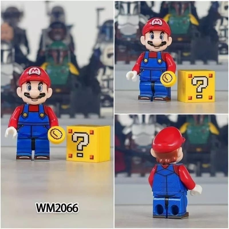 Jual mainan anak minifigure mario bros TIDAK ADA DUS the mario bros ...