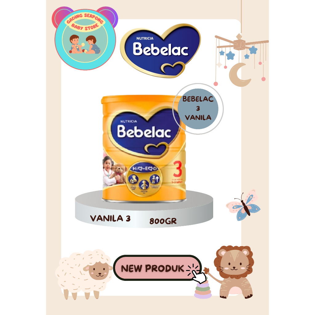 Jual Bebelac 3 Susu Bubuk Pertumbuhan Rasa Vanila 800 gr | Shopee Indonesia