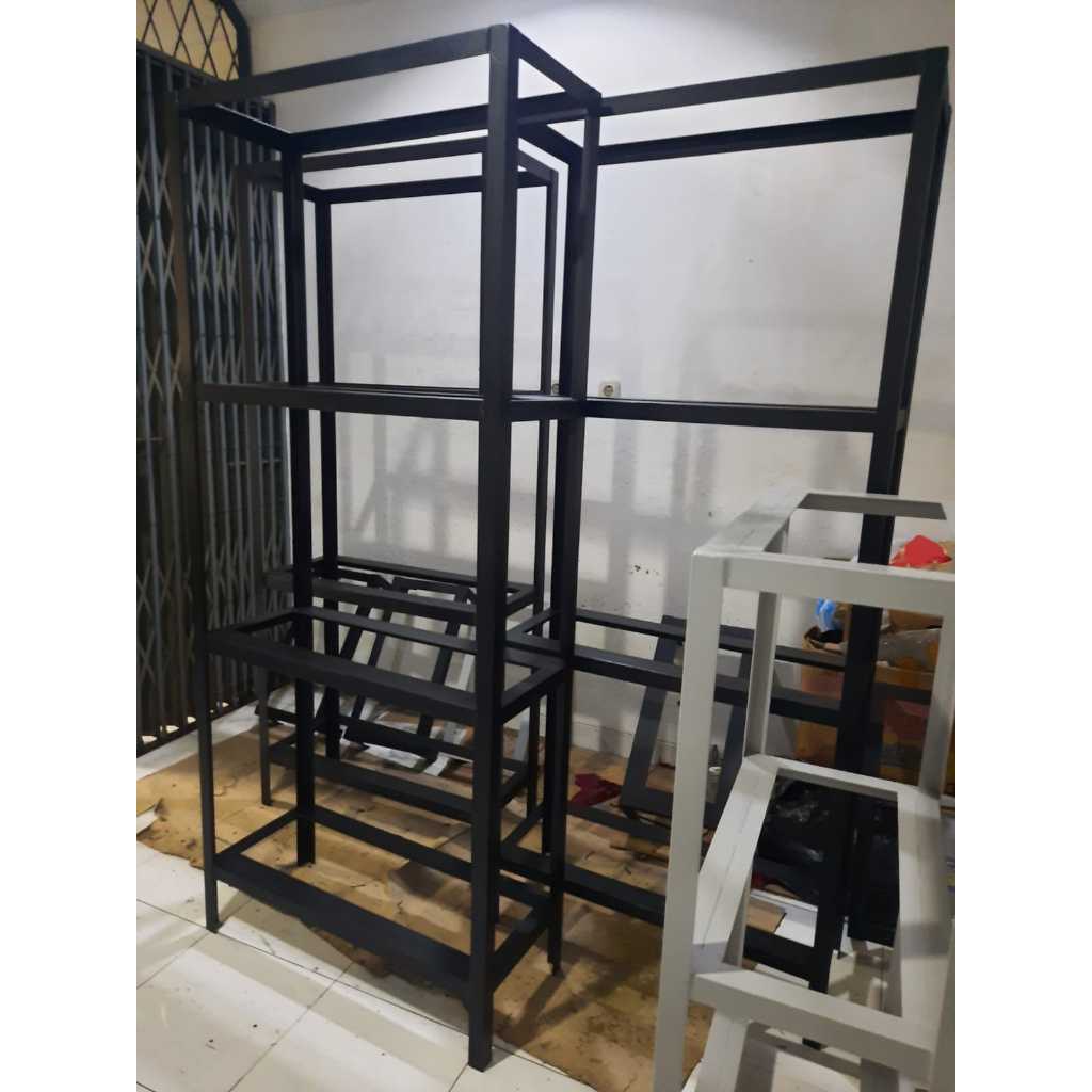 Jual Custom Rak Outdoor AC 4 susun 4outdoor / Bracket susun Outdoor AC ...