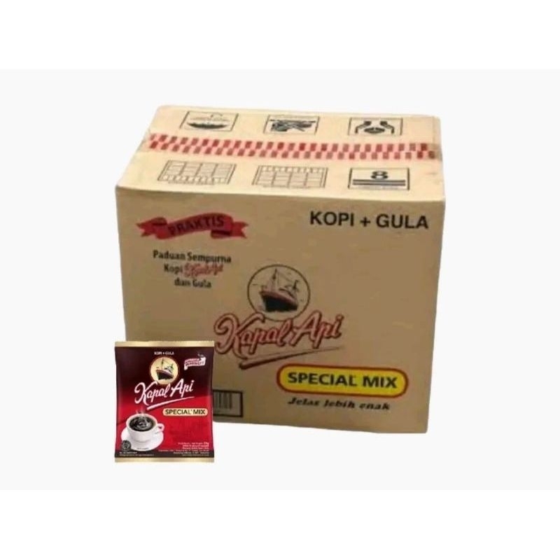 Jual kopi kapal api mix 23 gr 1 dus isi 12 rtg | Shopee Indonesia