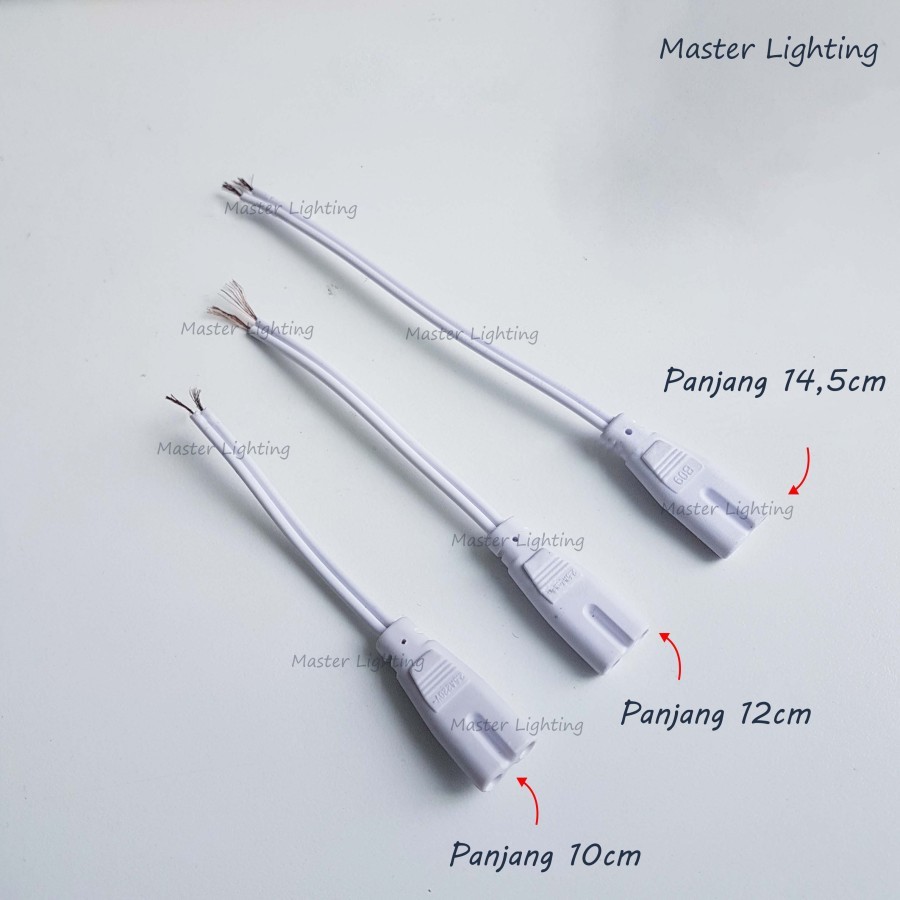 Jual Soket / Socket T5 T8 T4 neon fiting sambungan kabel 1 Lampu ...