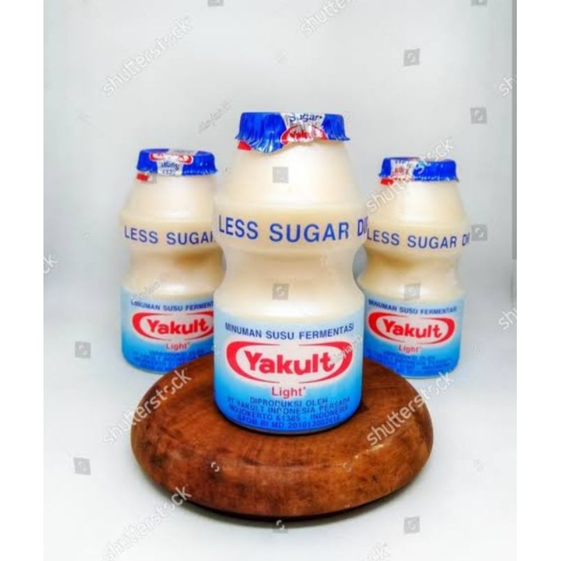Jual Yakult Light / less sugar / biru 5 pek isi 25 botol | Shopee Indonesia