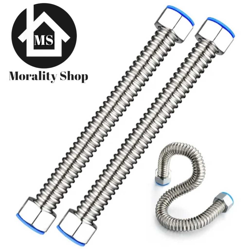Jual Fleksibel Kaku 30cm 40cm 50cm stainless murah / selang flexible sambungan air panas ...