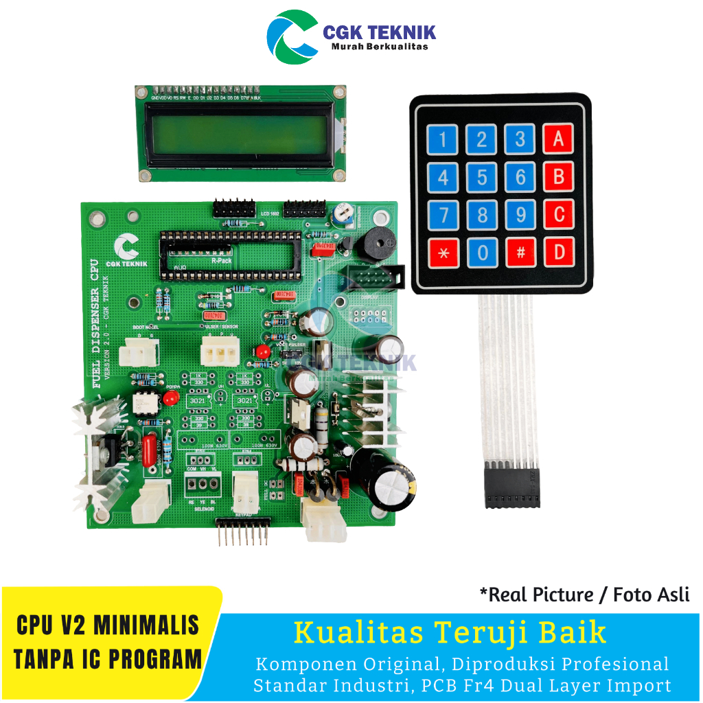 Jual CGK TEKNIK - CPU PERTAMINI POM MINI CGK 2.0 MINIMALIS TANPA IC PROGRAM + LCD + KEYPAD ...