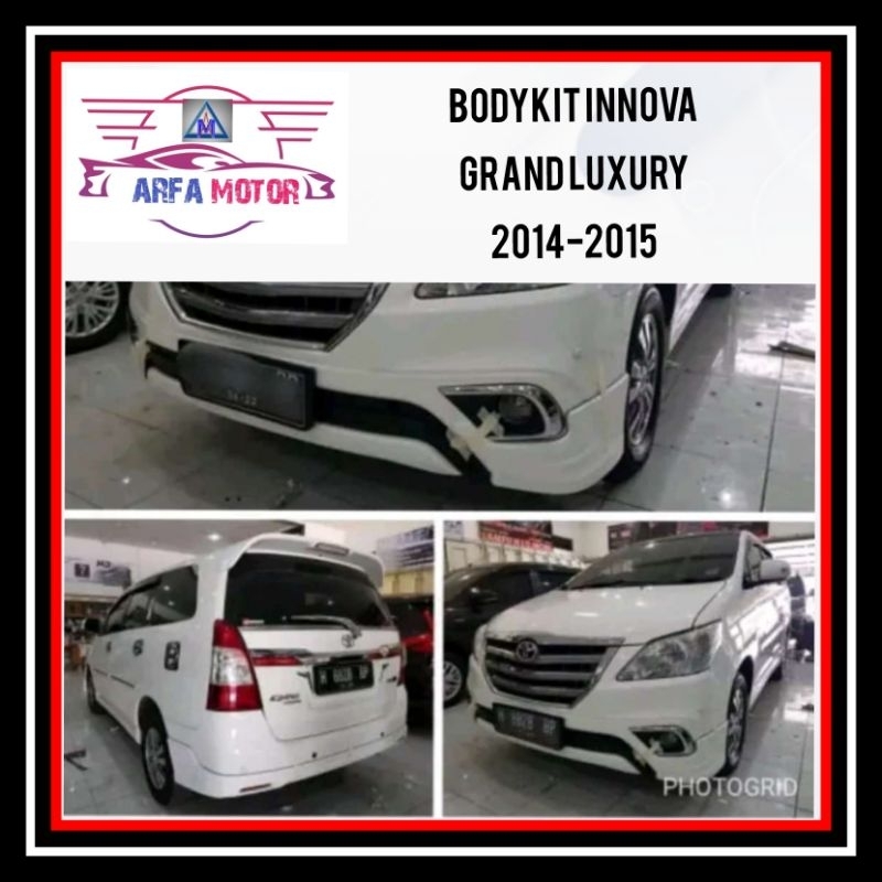 Jual Bodykit Innova Grand Luxury 2014-2015 Body Kit Innova Luxury 2014 ...