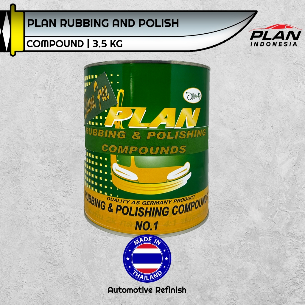 Jual PLAN RUBBING COMPOUND 3500 GRAM | Shopee Indonesia