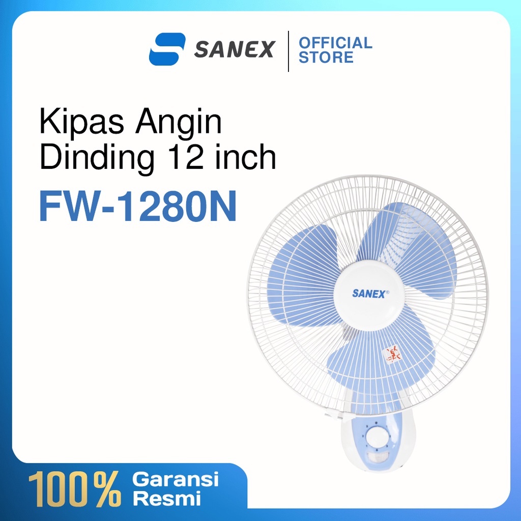 Jual Sanex -- Kipas Angin Dinding FW-1280 N 12 Inch" ORIGINAL | Shopee ...