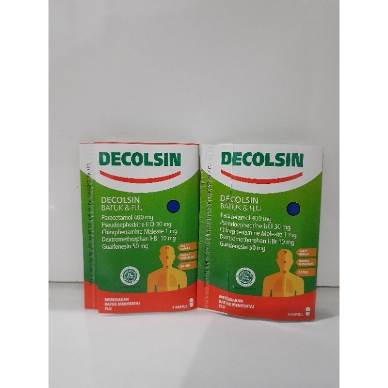 Jual DECOLSIN TABLET/OBAT BATUK FLU | Shopee Indonesia