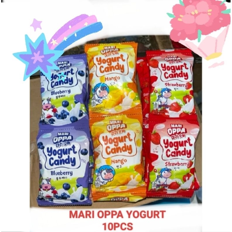 Jual Mari Oppa Yogurt Candy | Shopee Indonesia