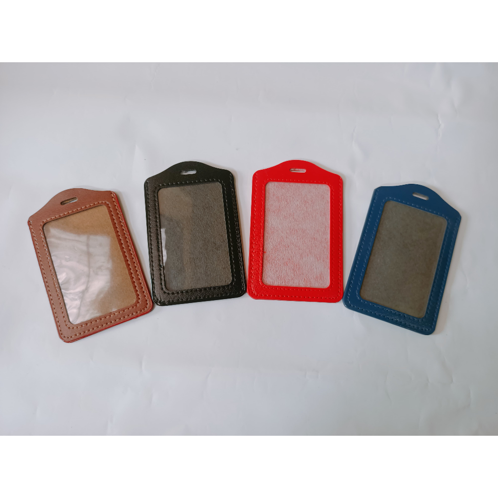 Jual casing frame idcard kulit idcard imitasi wadah id card tempat id ...